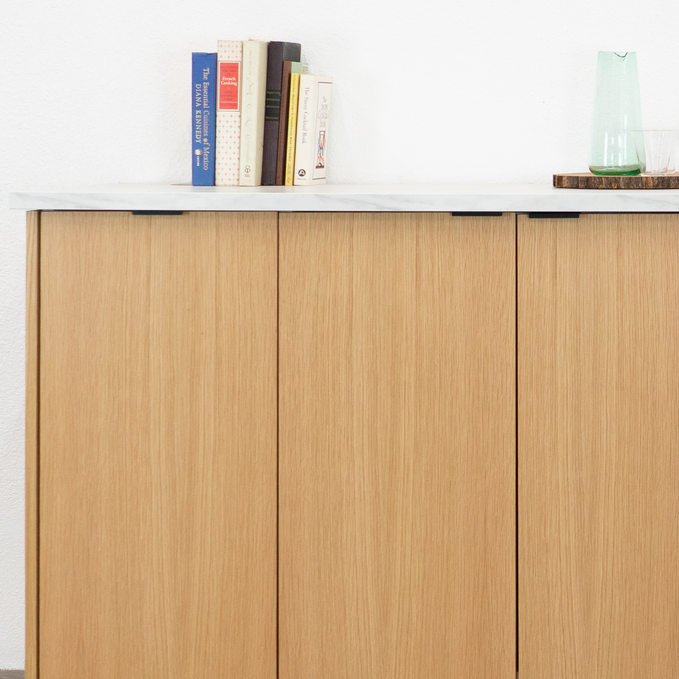 Rift White Oak Door | Customized For IKEA Cabinets – Modern Twig